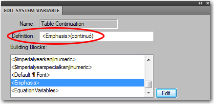 Adobe FrameMaker: The Table Continuation Variable – Rocky Mountain Training